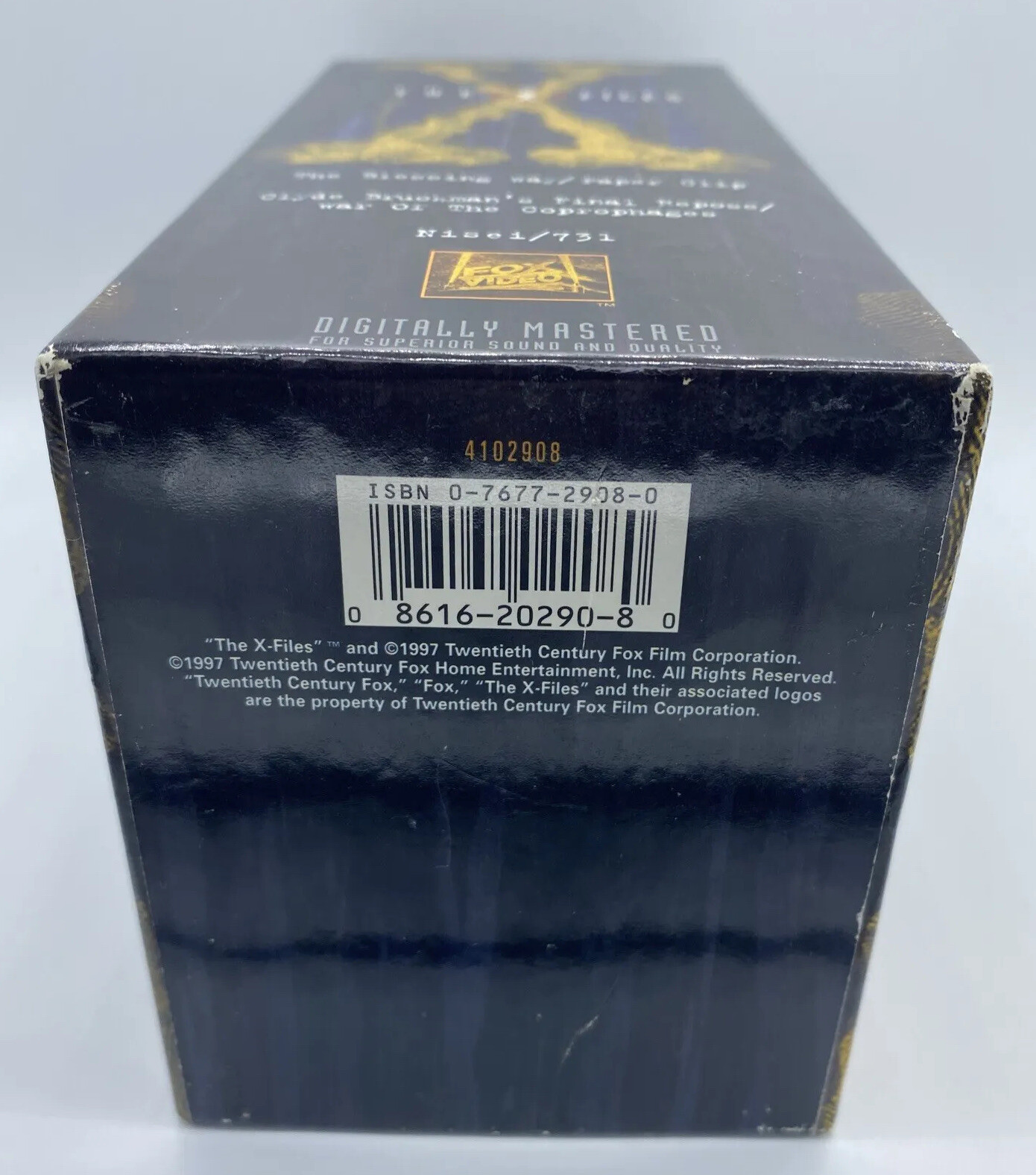 The X Files Vhs Boxed Set Vol. 5 VHS, 1997, 3-Tape Set 86162029080| eBay