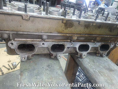 Volvo Penta 16 Valve DOHC Aq171 Cylinder Head PZ Cams Bent Valves ...