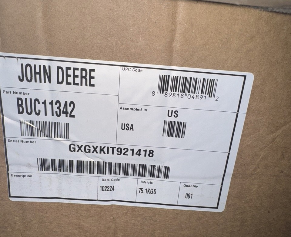 John Deere Z Series 300 Mower 42 in. 6.5 Bushel Twin Bagger BUC11342 ...