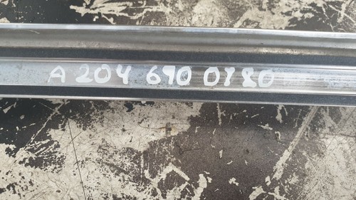 MERCEDES C CLASS W204 CDI 07-14 PAIR ROOF CHROME TRIM A2046900880 ...