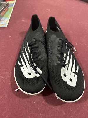 Black And White New Balance Racing Shoes Size 9 | eBay