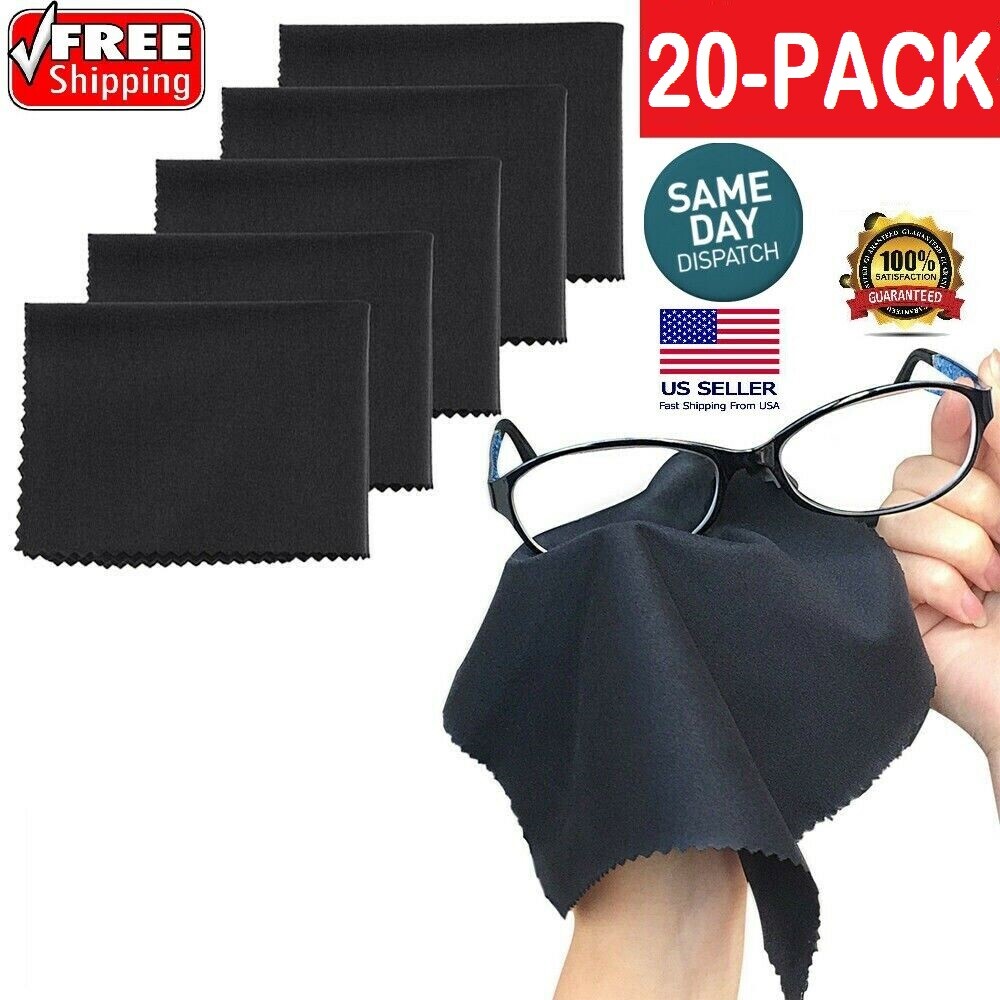 El Paso Mall 20Pcs Premium Microfiber Cleaning Cloth For Eye Glasses el-paso-mall-20pcs-premium-microfiber-cleaning-cloth-for-eye-glasses