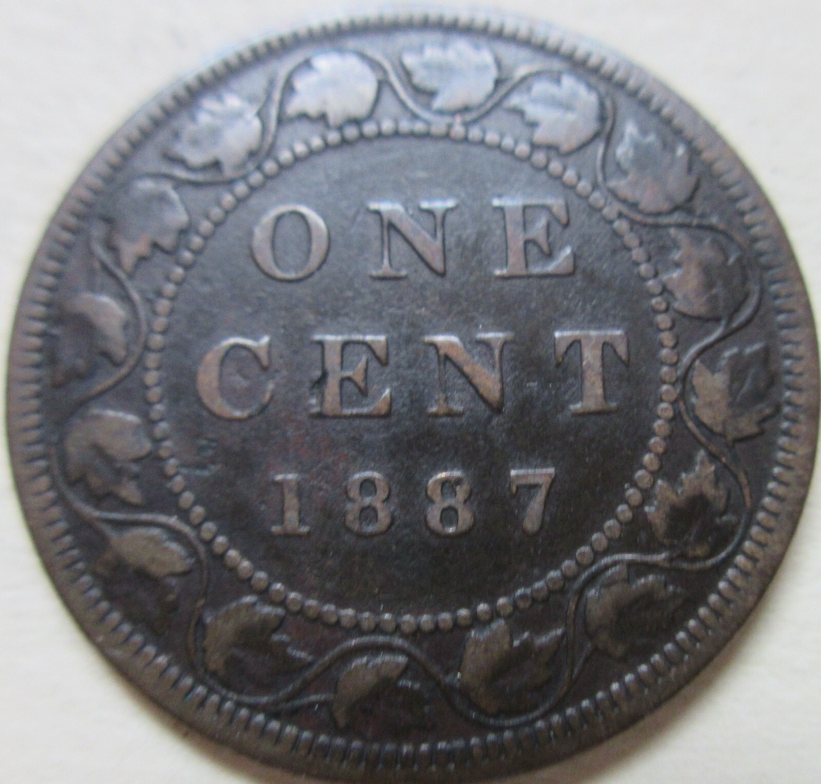 1887 Canada Large Cent Coin. 1 PENNY Victoria 1p 1c (CR) | eBay