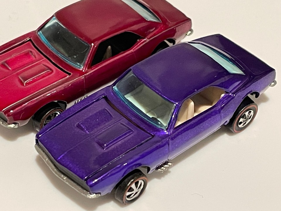 Vintage Hot Wheels Redline Custom Camaro HK NO BLACK ROOF/Restored | eBay