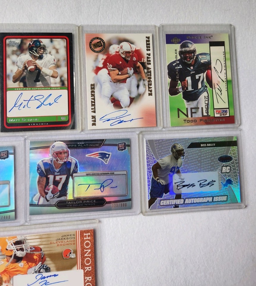 NFL Autograph Card Lot | eBay