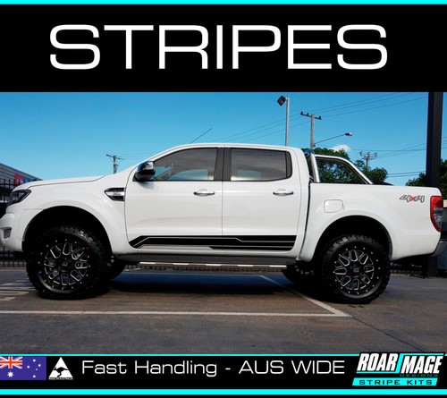 fits 2012-2021 Ford Ranger LH & RH SIDE DOOR stripes kit decals ...
