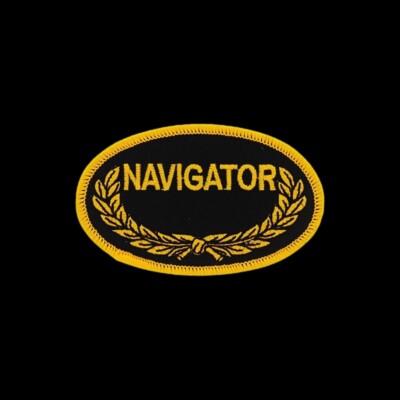 USN OVAL NAVIGATOR HAT PATCH CAP ROCKER LOGO VETERAN USN USS GIFT ...