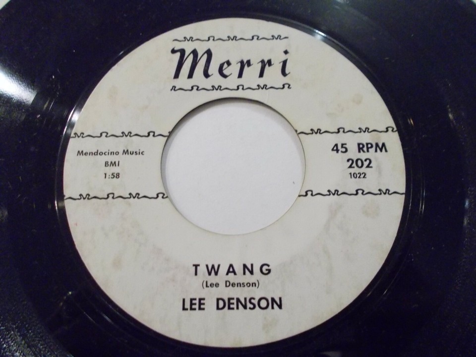 Lee Denson A Tree In The Meadow / Twang 45 1960 Merri Vinyl Record | eBay
