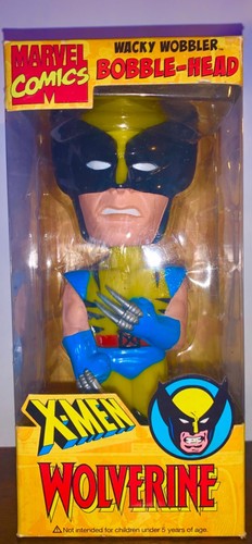 Funko Marvel Comics - Wolverine X-Men Wacky Wobbler Bobblehead RARE ...