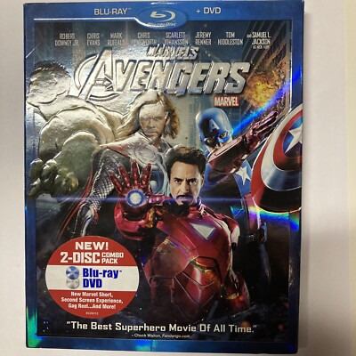 The Avengers (Blu-ray/DVD, 2012, 2-Disc Set) 786936825084| eBay