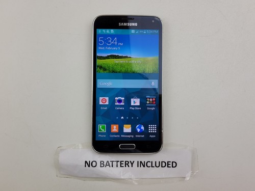 Samsung Galaxy S5 (SM-G900A) 16GB - Black (AT&T) Smartphone - Clean ...