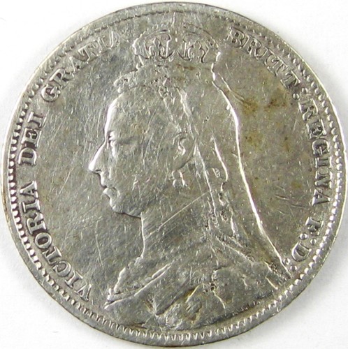 1891 Great Britain Shilling F Km# 774 Silver | eBay