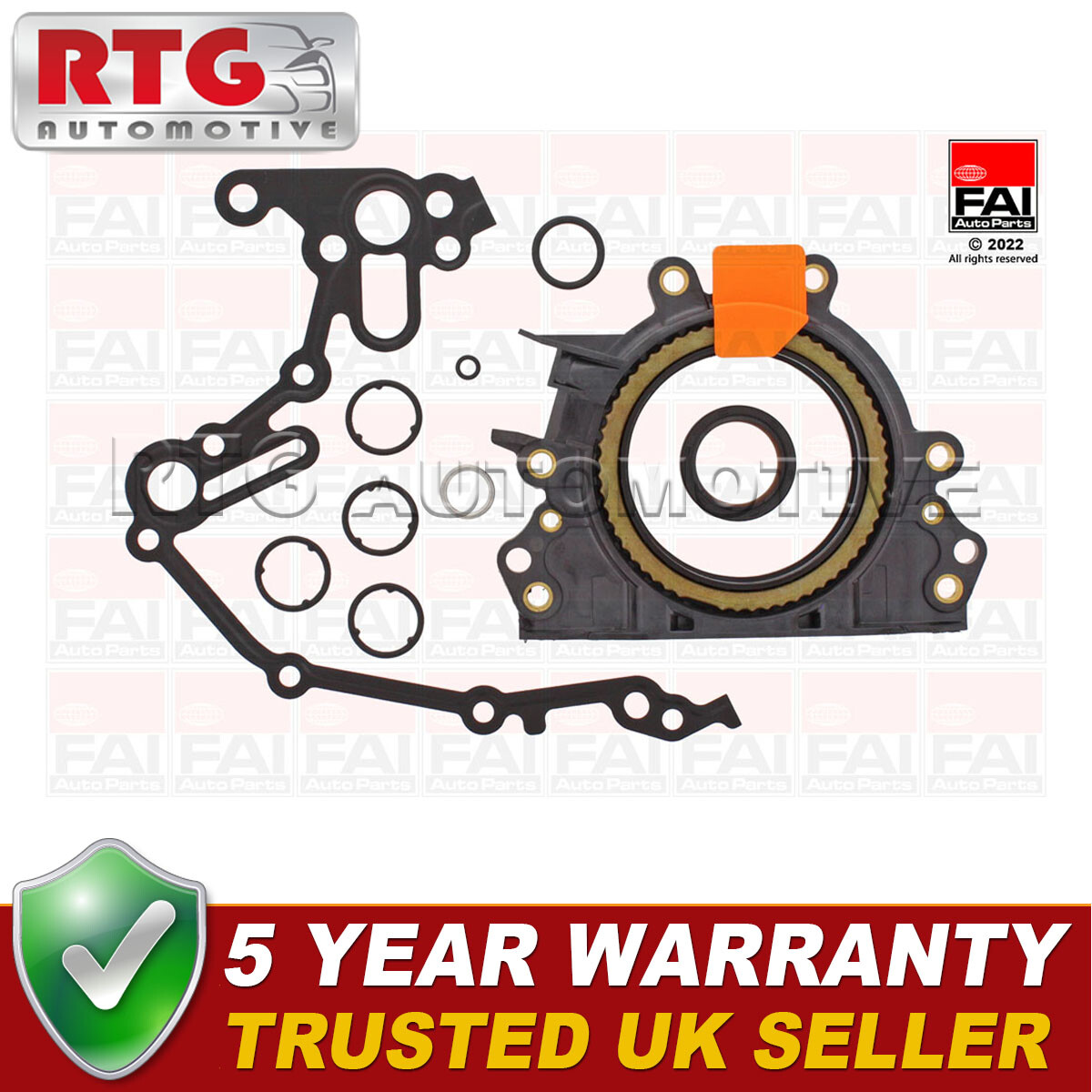 Crank Case Gasket Set Fits VW Audi Skoda Seat 1.0 1.2 1.4 1.6 + Other ...