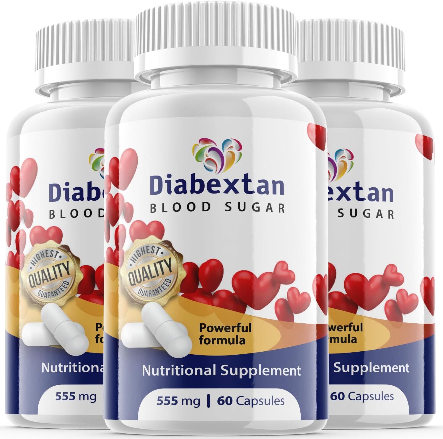 Diabextan Pills - Diabextan For Blood Pressure & Sugar Support ORIGINAL ...