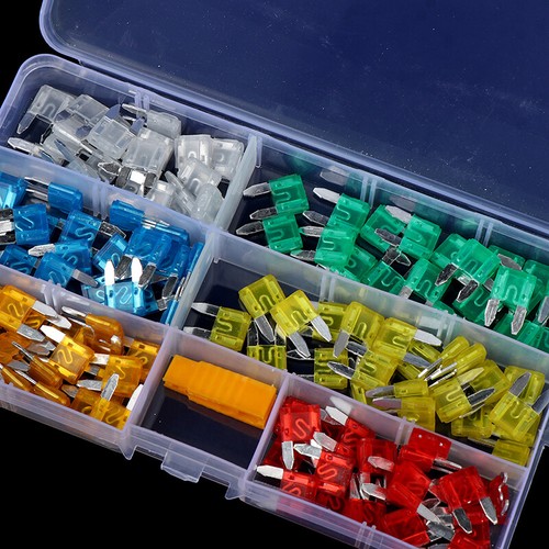 120PC Mini Small Size Blade Car Fuse Micro Blade Fuse Set Car Truck ...