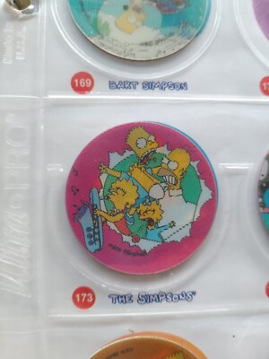The Simpsons #173 The Simpsons Magic Motion Tazo - Frito Lay 1996 NM ...