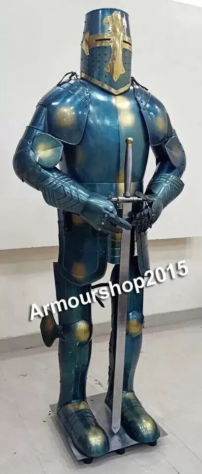 Medieval LARP Suit Of Armor- Leather Wearable Suit Of Armor Cosplay ...