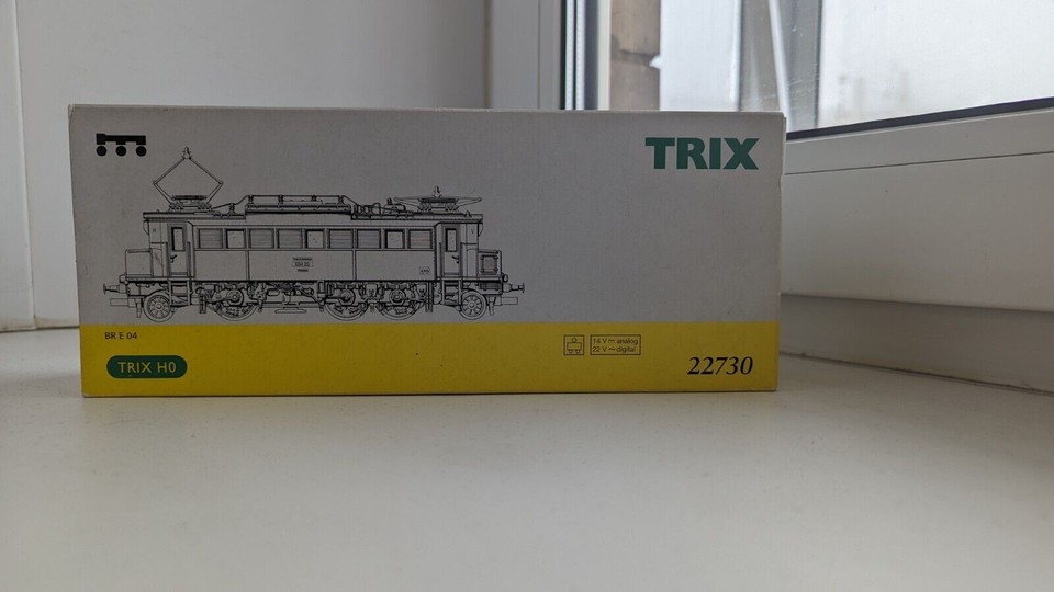 TRIX HO Scale BR E 04 Locomotive 22730 Model Kit Plastic New ...