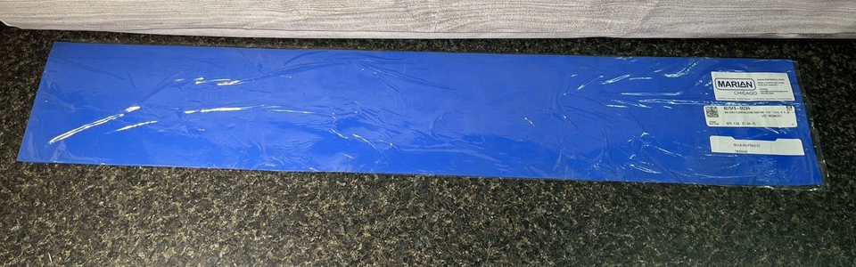 One Sheet Fluorosilicone 6 in x 36 in, 0.0625" Thick, 60A, 6075S-062X6 ...