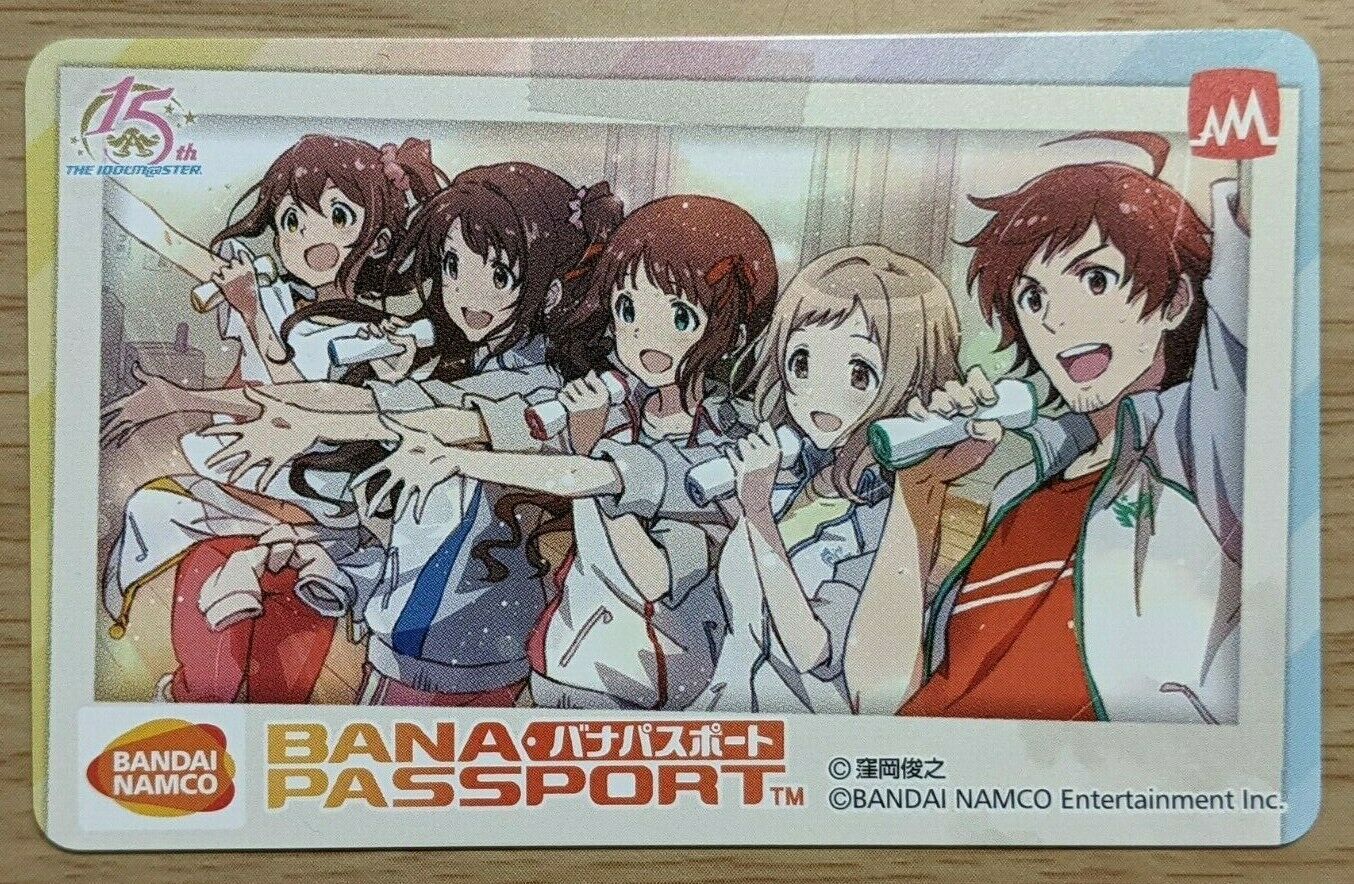 SHIPS FROM USA NEW Bandai Namco BANAPASSPORT Card The Idolmaster ...