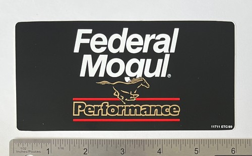 Federal Mogul Performance - Vintage Drag Racing Sticker - 5-7/8" x 3 ...