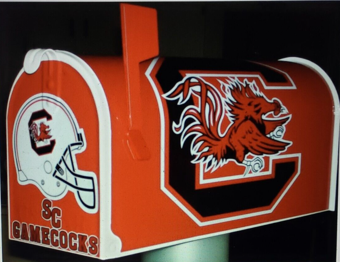 South Carolina Gamecocks Mailbox~TICKETS~HELMETS~HATS~~BOBBLEHEADS ...