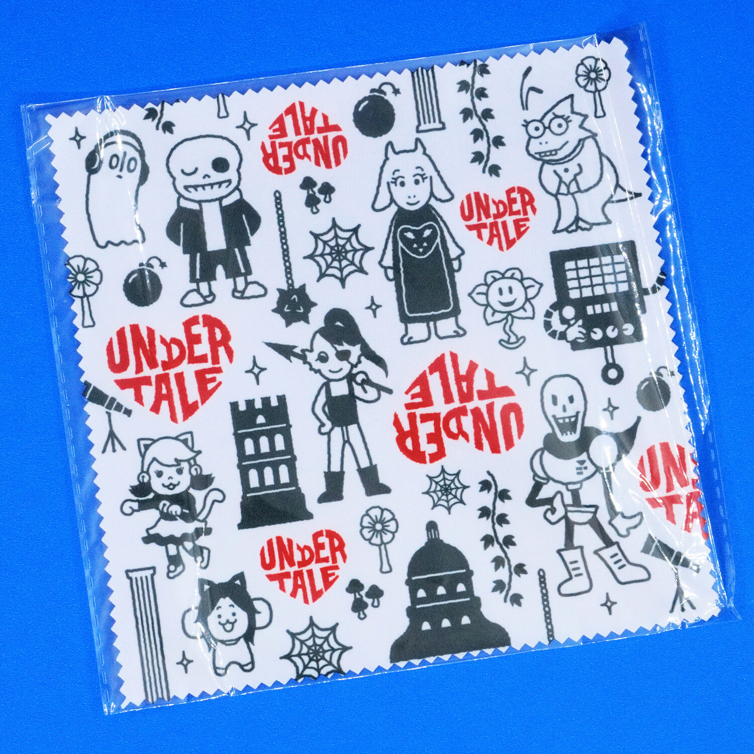 Undertale Collector's Edition Characters Microfiber Cleaning Cloth ...