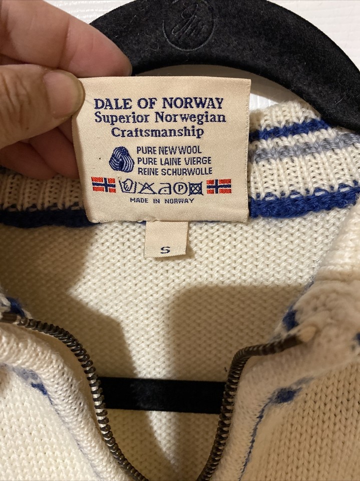 Dale of Norway US Ski Team Wool Sweater 1/4 zip Size: S | eBay