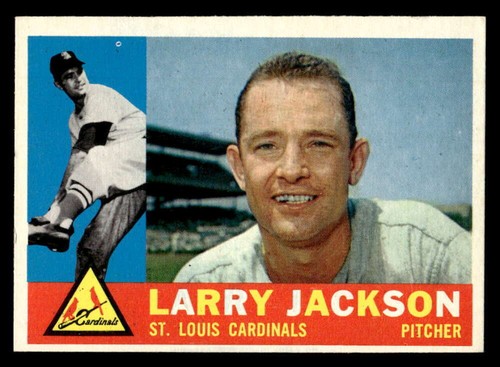 1960 TOPPS LARRY JACKSON ST. LOUIS CARDINALS #492 EX-MT XX4315 | eBay