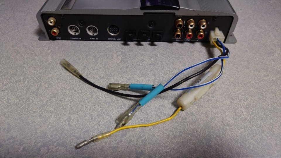 Alpine PXA-H510 Car Audio Uni RUA-4120 Sound Processor Control Working ...