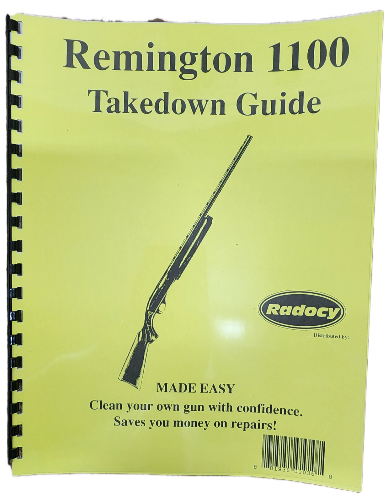 NEW Radocy Remington 1100 Takedown Guide 9 pages & pics 8 1/2" x 11 ...
