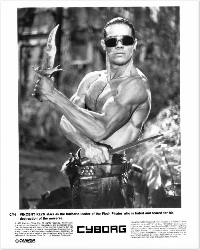 CYBORG - 1989 - Original Press Kit - Includes 6 Photos - JEAN-CLAUDE ...