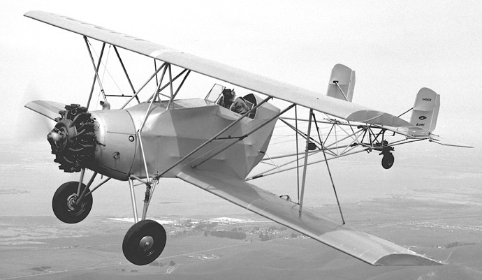 D-1 Larson USA Agricultural D1 Airplane Wood Model Replica Large Free ...