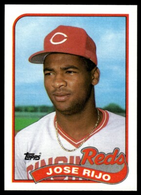 1989 Topps Jose Rijo Cincinnati Reds #135 | eBay