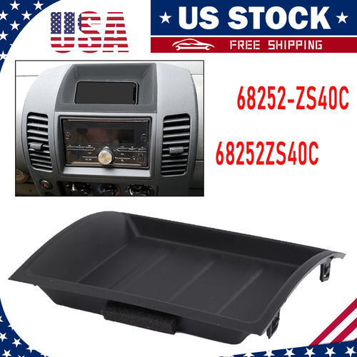 Upper Dash Bezel Storage Box For 2005-2017 Nissan Frontier Pathfinder ...