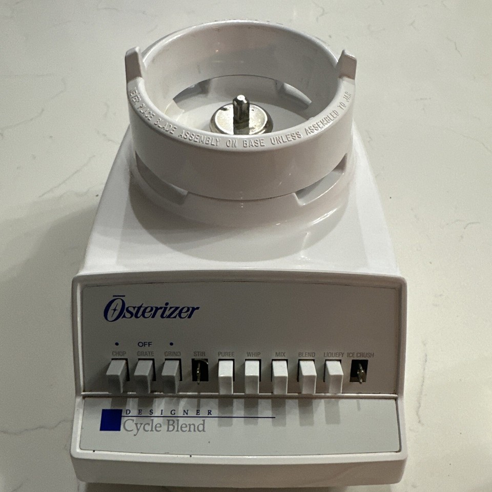 Vintage SUNBEAM-OSTER Osterizer Blender Designer Cycle - 8 Speed | eBay