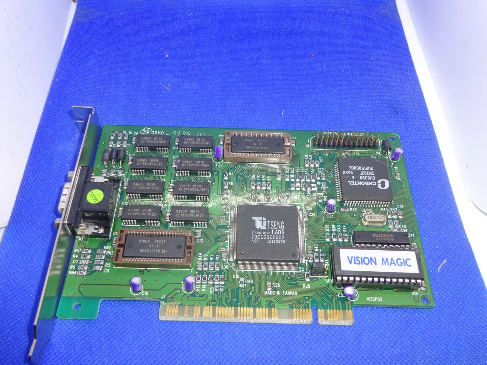 TSENG LABS ET4000/W32P 2MB PCI RETRO GRAFIKKARTE 32BIT VGA # GK2641 | eBay