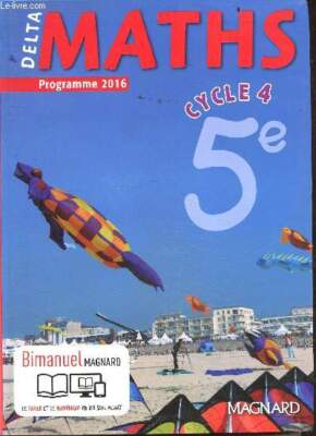DELTA MATHS - 5e, cycle 4 - Programme 2016 - Specimen enseignant | eBay