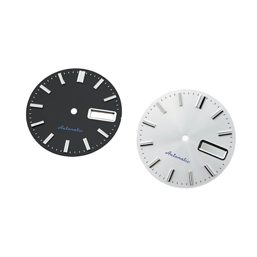 NH36 Dial Black White Dial 28.5mm for NH36/4r36 Movement Watch Parts | eBay