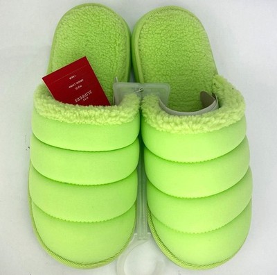 Men's Charlie Puffer Slide Slippers - Wondershop Lime Green XL | eBay
