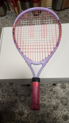 Wilson Dora the Explorer Purple Tennis Racquet Pink Grip Cartoon ...