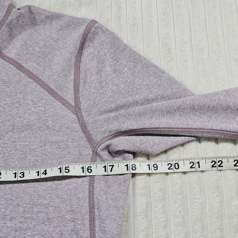 REI Co-Op Base Layer Women's MEDIUM Taupe 1/2 Zip Lightweight Pullover ...