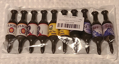 Beer Bottle Golf Tees, 10 Pack Durable Golf Tees, Golf Gift for Men or ...