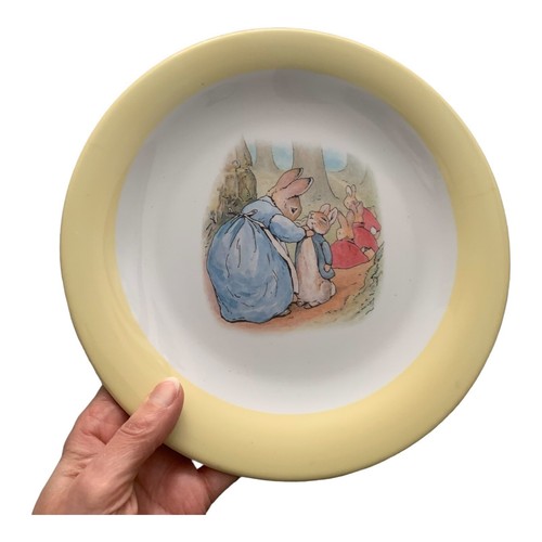 Pottery Barn Kids Beatrix Potter Peter Rabbit Melamine Plate Spring ...