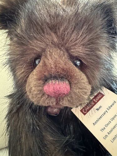 Charlie Bears Anniversary Edward, 17” Bear From The 2011 Collection. LE ...