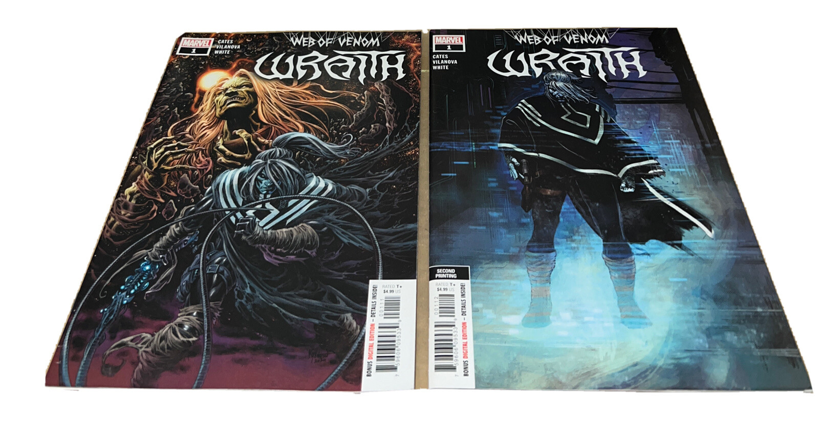 WEB OF VENOM WRAITH #1,1 (-9.8) Marvel Comics/Spider-Man/Venom/1st ...