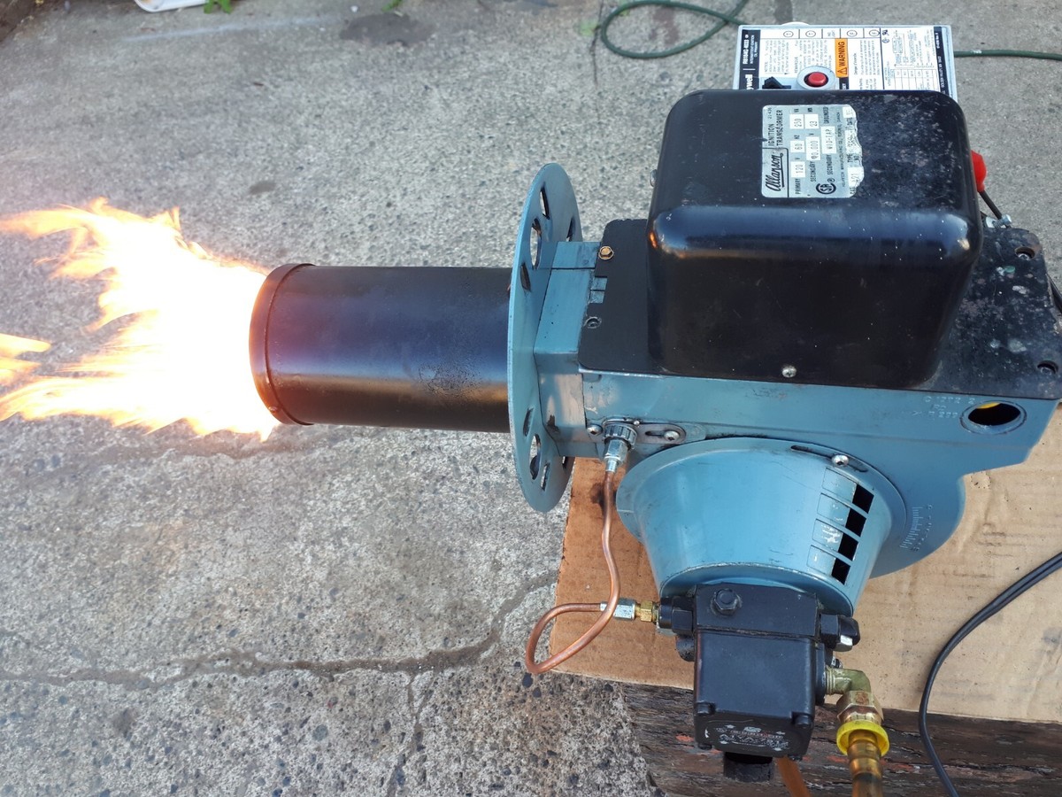 Homemade Waste Oil Burner Design