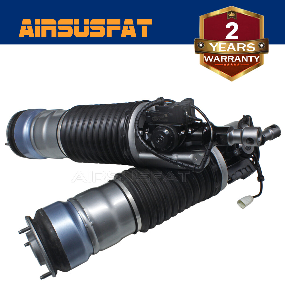 2X FRONT AIR SUSPENSION SPRING SHOCK STRUT FOR ROLLS ROYCE GHOST RR4 ...