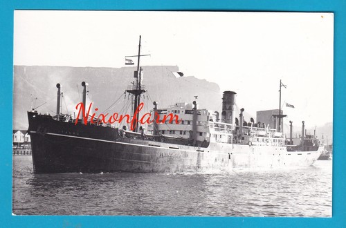 Original PC Size RP British India Line Charter Nourse Line ITAURA 1940 ...