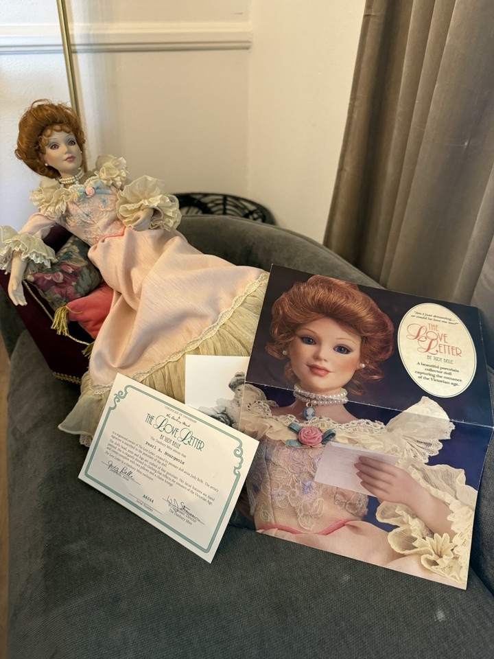 Danbury Mint Judy Belle The Love Letter Porcelain Doll | eBay